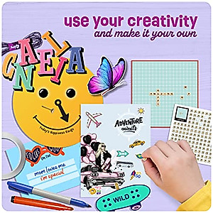 Pretty Me Wall Collage Kit for Teen & Tween Girls - Arts Craft Gift Ideas for Age 11, 12,13, 14, 15, 16 Year Old Girl - Birthday Gifts and Stuff for Teenage Bedroom Decor - Teens Crafts Kits Teenager