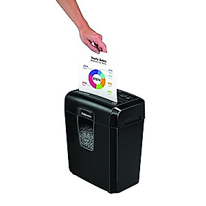 Fellowes 8MC5 8-Sheet Micro-Cut Personal Home Office Paper Shredder