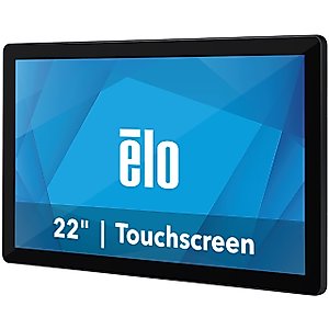 Elo I-Series 22" Touchscreen Computer with Windows 10, Intel Celeron, 4GB RAM, 128GB SSD, Black