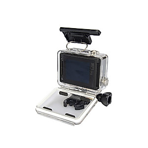 Housing Case Transparent fits GoPro Hero 4 3 Plus Waterproof Case, Enegg Diving Protective Rotective Housing Shell 45m Accessories Compatible Go Pro Hero 4 3+ Action Camera