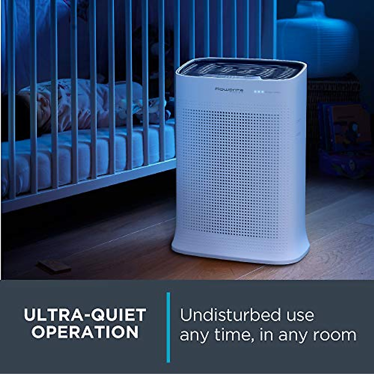 Rowenta Pure Connect Air Purifier, Medium, White