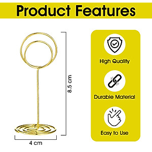 1 to 20 Table Numbers with Holders Base for Wedding Banquet Party Table Home Birthday DecorationPlace Card Holders