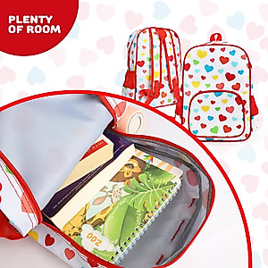 emissary Kids Luggage With Wheels For Girls, 3 Piece Luggage Set, Childrens Luggage For Girls With Wheels, Kids Suitcases With Wheels For Girls, Toddler Suitcase For Girls, Travel Luggage For Kids