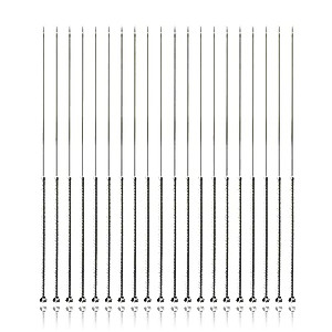 3D Printer Nozzle Cleaning Needles Kit-0.4mm 20 PCS Stainless Steel 3D Printer Nozzle Cleaner Needle Tool Kit, 3D Printer Parts & Accessories