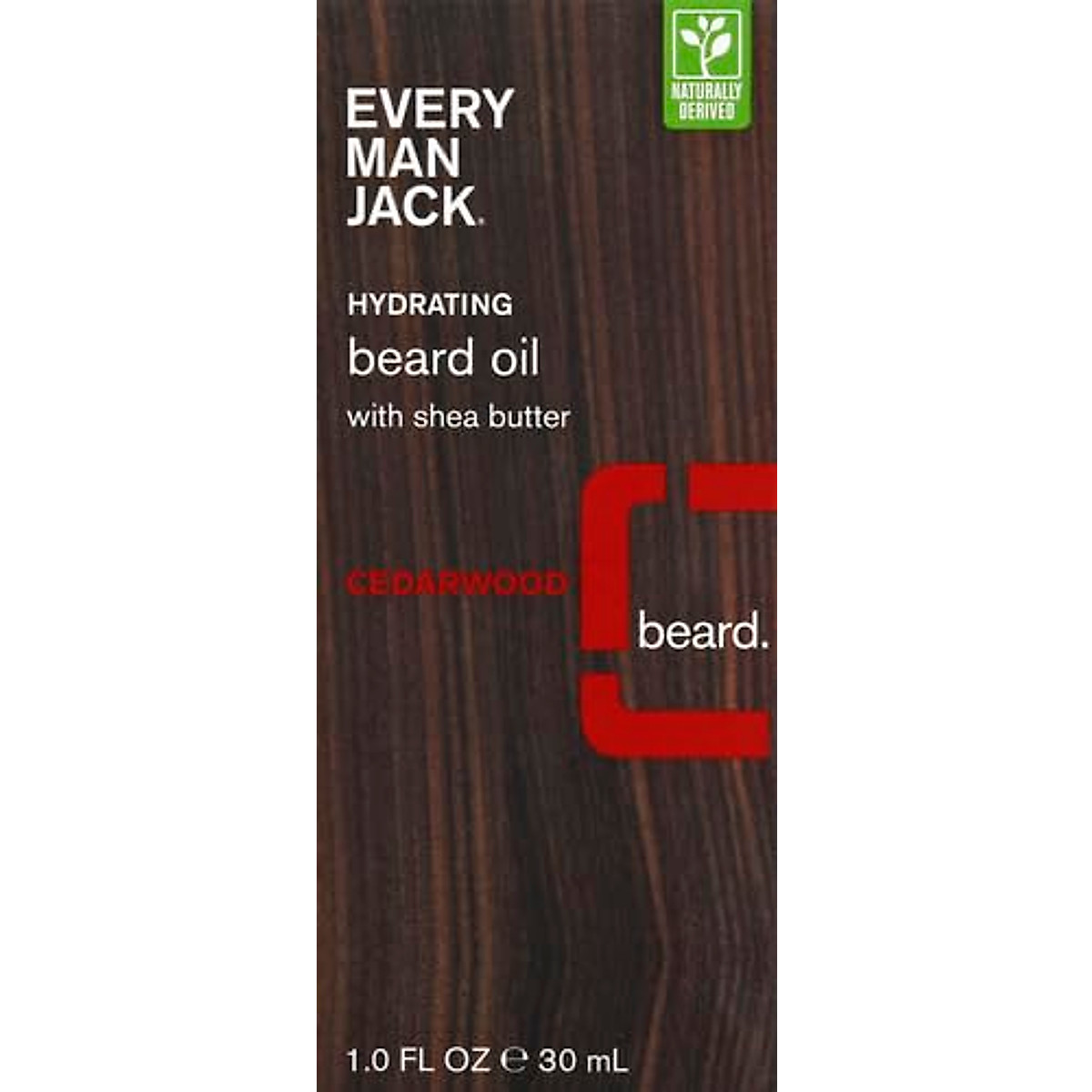Every Man Jack Beard Oil, Cedarwood, 1.0-ounce