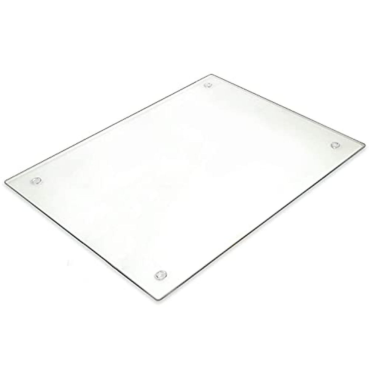 Tempered Glass Cutting Board – Long Lasting Clear Glass – Scratch Resistant, Heat Resistant, Shatter Resistant, Dishwasher Safe. (XLarge 16x20")