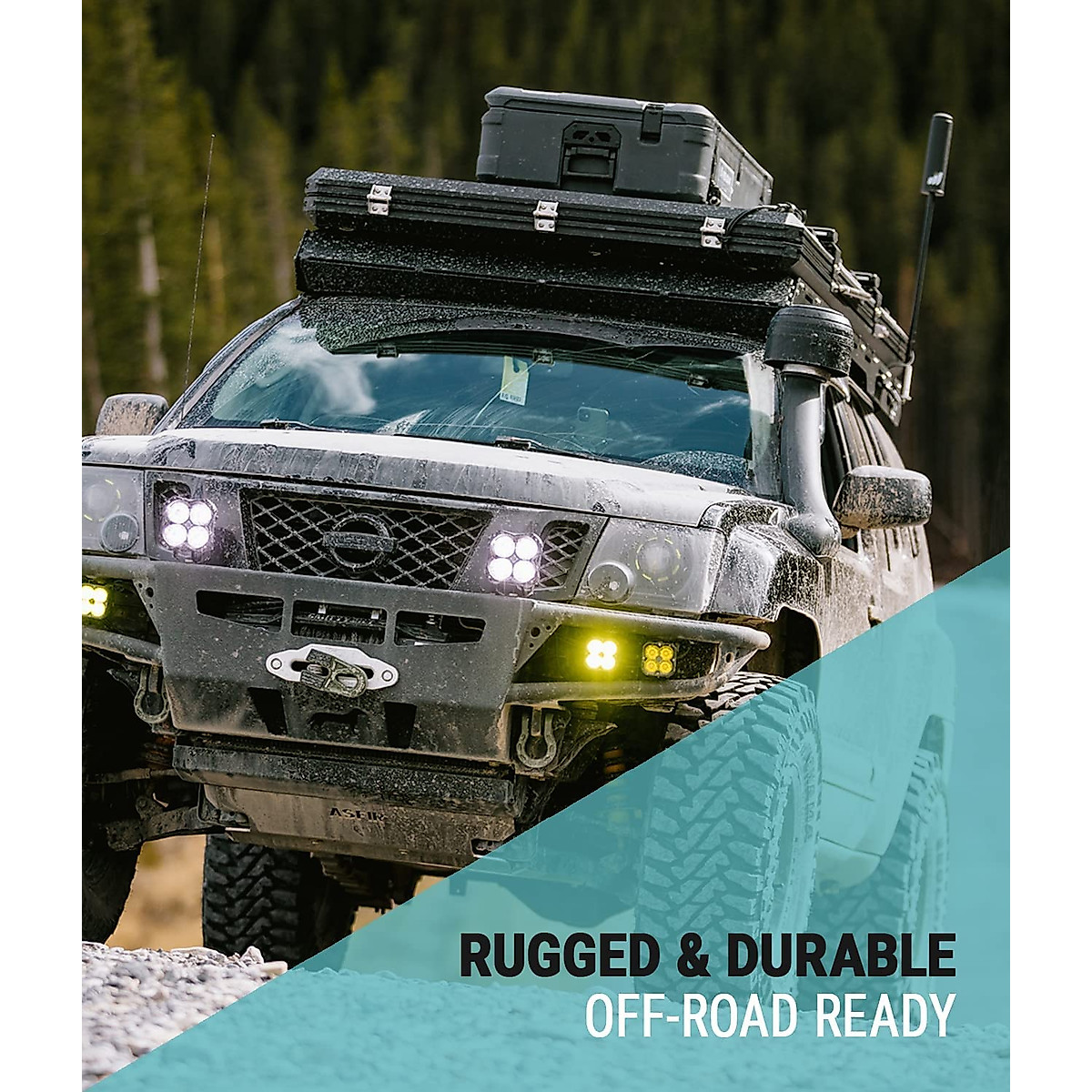 SureCall Fusion2Go OTR Cell Phone Signal Booster for Trucks, Work Vans, Fleets, Boosts 5G/4G LTE, Verizon AT&T Sprint T-Mobile, Large Vehicle RV Trailer, Multi-User, FCC Approved, USA Company