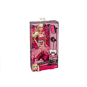 Barbie Fashionistas in The Spotlight Gown Doll, Pink