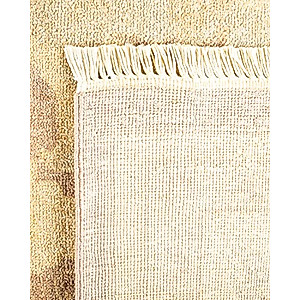 Solo Rugs One of a Kind Hand Knotted Hand Made Wool Contemporary Tribal Eclectic Gray 8 x 10 Area Rug