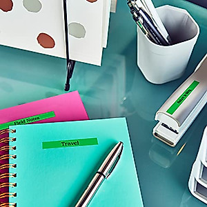 Brother PT-M95 P-Touch Label Maker Bundle (4 Label Tapes Included)