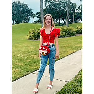 Bewaltz Novelty Handbags, Fun Shape Purse (Mushroom)