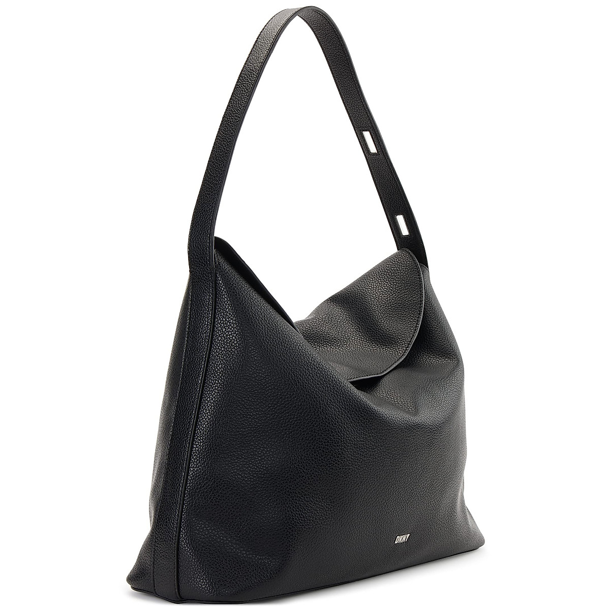 DKNY Tania Hobo, Black/Silver