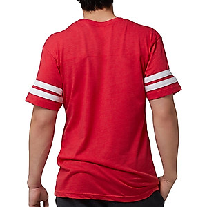 CafePress My Little Pony Fluttershy Feathers Mens Football S Men's Football T-Shirt Red