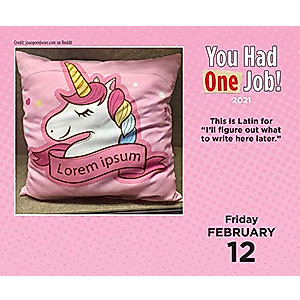 You Had One Job 2021 Day-to-Day Calendar