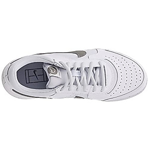 Nike Women's Low-Top Sneakers, White Flat Pewter Soccer Gray, 8.5