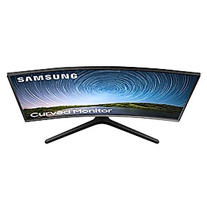 SAMSUNG 27-Inch CR50 Frameless Curved Gaming Monitor (LC27R500FHNXZA) – 60Hz Refresh, Computer Monitor, 1920 x 1080p Resolution, 4ms Response, FreeSync, HDMI,Black