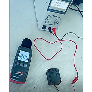 Stemedu 5 PCS 12V Piezoelectric Active Buzzers Electric Buzzer Alarm Continuous Beep Sounder Piezo Buzzers High-Decibel 110dB Siren Speaker DC 6-15V