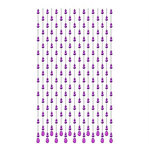 HAPPLiGNLY Beaded Door Curtains for Doorways Crystals Bead String Curtain for Room Dividers - 20 Strands Home Hanging Screen Handmade Simple Style, 4 Colors (Color : D, Size : 0.8x1.0m)