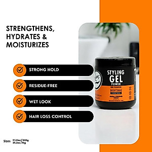 Rolda Power Styling Gel Hair Loss Control 17.6oz