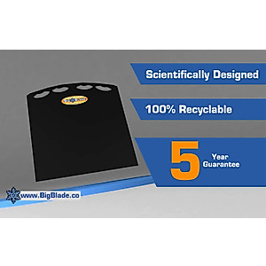 BigBlade Lightweight Easy to Use Snow Removal and Ice Scraper Tool (48 X 40 in)