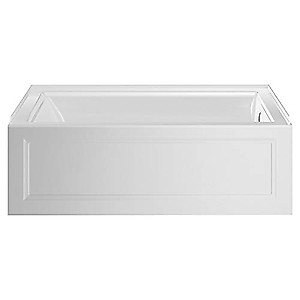 American Standard 2544102.02 Town Square S 60"x32" Bathtub-Right Drain, White