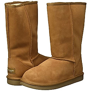 Koolaburra by UGG Girl's K KOOLA Tall Fashion Boot, Chestnut, 04 Medium US Big Kid