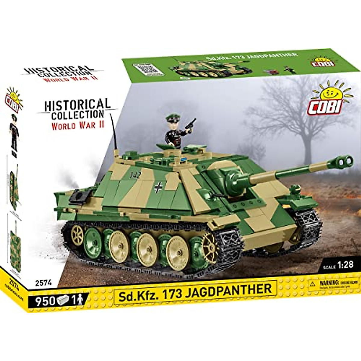 COBI Historical Collection WWII Sd.Kfz. 173 JAGDPANTHER Tank