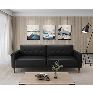 Gold Sparrow Camden Sofabed, Black