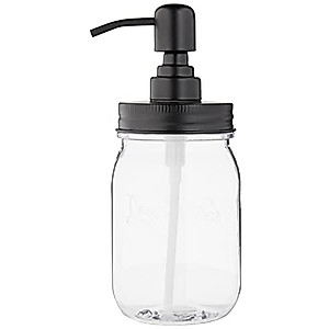 Ecoslay Wide Mouth Jar and Lid (Mason Jar with Pump)