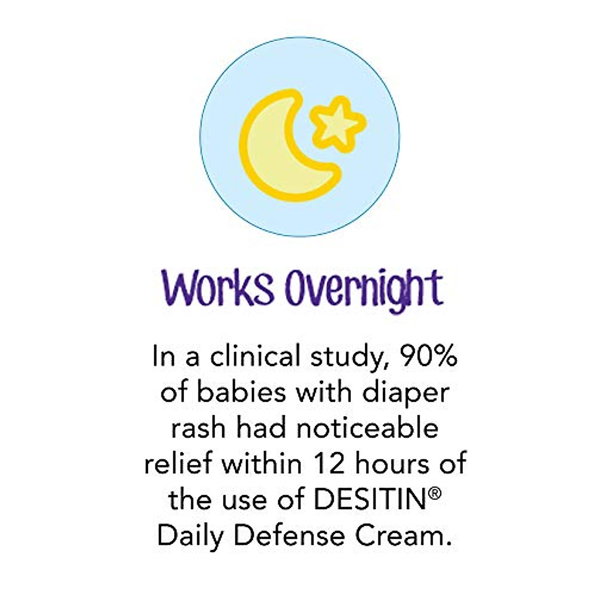 Desitin Daily Defense Baby Diaper Rash Cream with Zinc Oxide to Treat, Relieve & Prevent diaper rash, Hypoallergenic, Dye-, Phthalate- & Paraben-Free, Travel Size, 2 oz (Pack of 6)