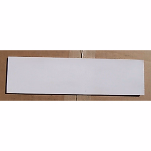 LINOXE Medicine Cabinet Replacement Shelf White - 3" Depth- 12" 12.5", 12.75", 13", 13.25", 13.5", 13.75", 14", 14.5" Length/3 Layer warp Resistant Plywood