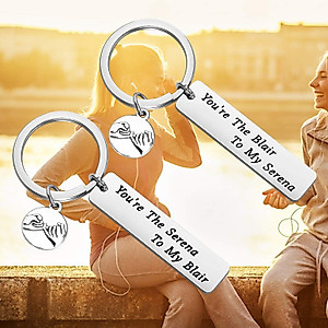 Zuo Bao Gossip Lover Gift Gossip Fans Keychain Friendship Gift You're The Serena/Blair