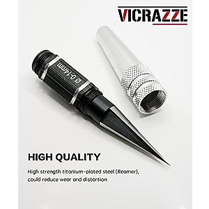 VICRAZZE RC Body Reamer Curved Scissors & Straight Scissors RC Car Body Shell Lexan Plastic Trimming Tools Set