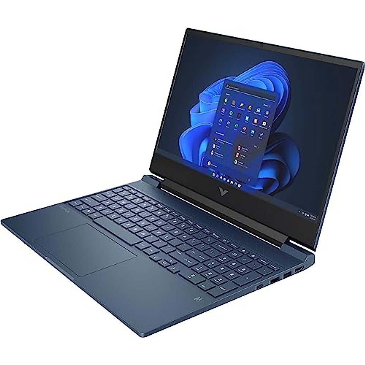 HP Victus 15 Gaming Laptop 2023 Newest, 17.3" 144 Hz Display, Intel Core i9-13420H Processor, NVIDIA GeForce RTX 4090 Graphics, 8GB RAM, 512GB SSD, Backlit Keyboard, Windows 11 Home, Blue