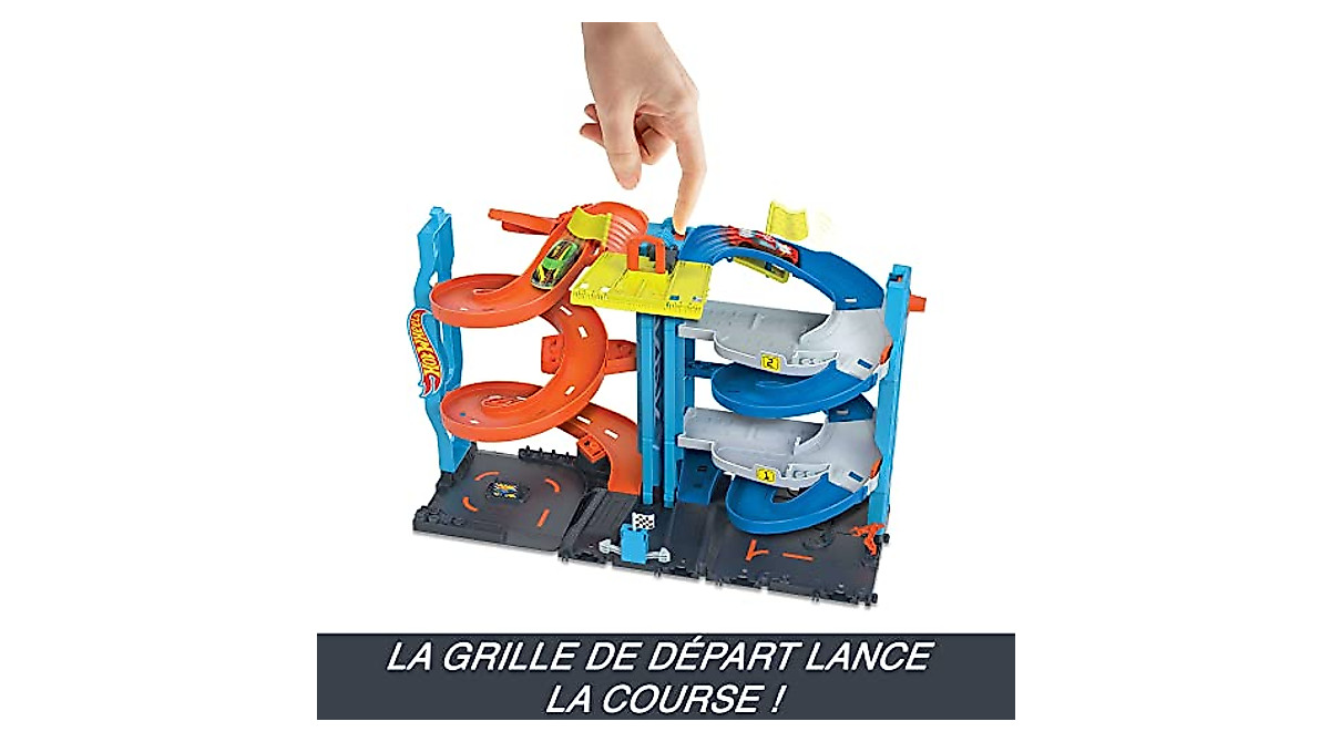 Hot Wheels Transforming Race Tower - Dual-Mode Racing