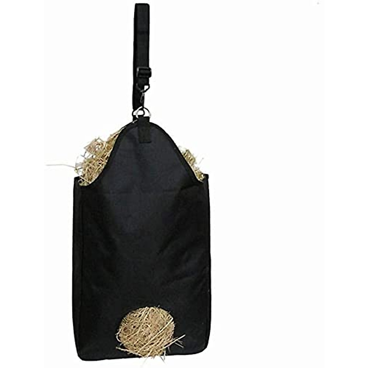 YUBEN Hay Bag Oxford Cloth Waterproof Portable Hay Bag with Metal Ring Adjustable Shoulder Strap Large Large Capacity Hay Bag Suitable for Horses, Sheep, Cow and Rabbits
