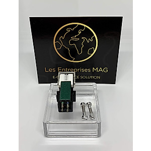 Cartridge + Diamond stylus for Fisher MT6225, MT6210, MT6220, MT6130, MT6320 Forest Green