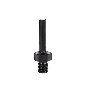 Vearter Arbor Connection Adapt, 5/8''-11 Thread to 3/8'' Hex Suitable for Diamond Core Bits Hole Saw Fitted On Electric Drill