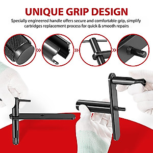 999150 Professional Cartridge Extractor Tool, Cartridge Removal Tool, Cartridge Puller Fit For Moen 1200 1222 & 1225 Posi Temp Series Cartridge 999150-6