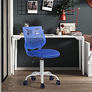 Homy Casa Inc Favors Chair, Dark Blue