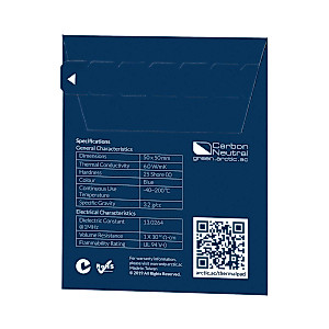 ARCTIC TP-2 (APT2560): Performance Thermal Pad, 50 x 50 x 0.5 mm (1 Piece) - Thermal pad, Excellent Heat Conduction, Low Hardness, Ideal Gap Filler, Easy Installation, Safe handling - Blue