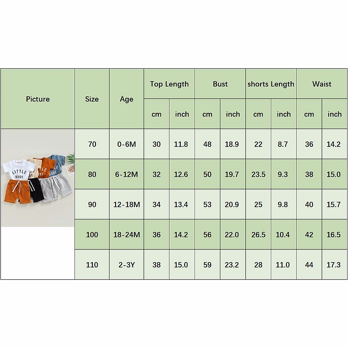 Engofs Toddler Baby Boy Summer Clothes Short Sleeve Letter Print T-Shirt Tops Shorts Set 2Pcs Casual Outfit Blue 18-24 Months