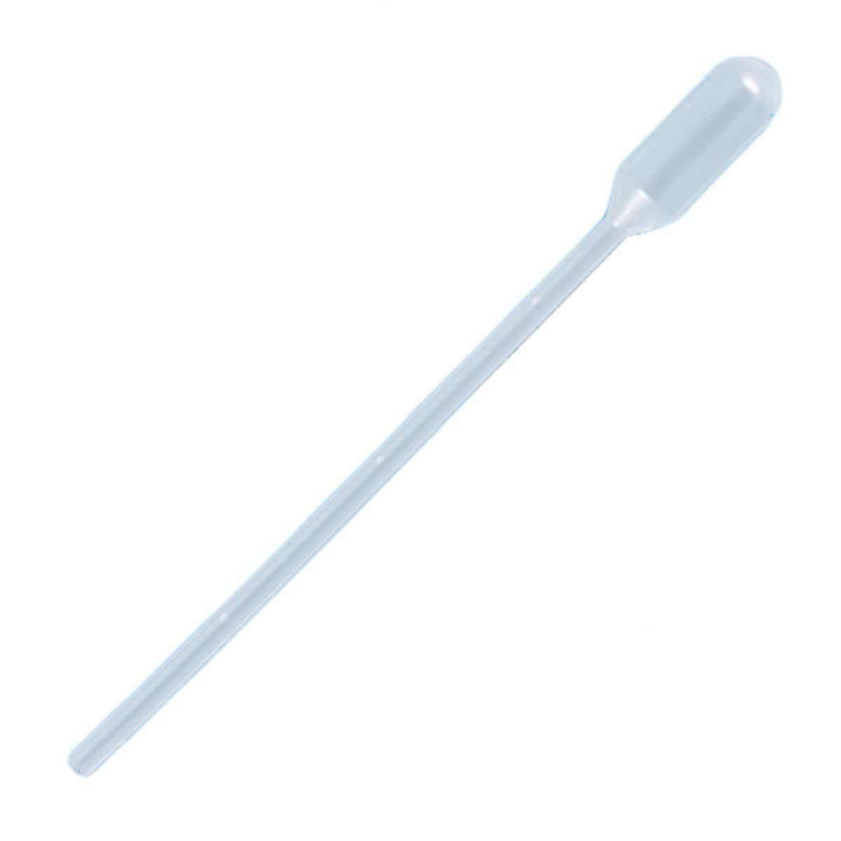 Globe Scientific 136036-500 LDPE Graduated Transfer Pipet, Pediatric, Non-Sterile, 116mm Length, 1.5mL Capacity (Box of 500)