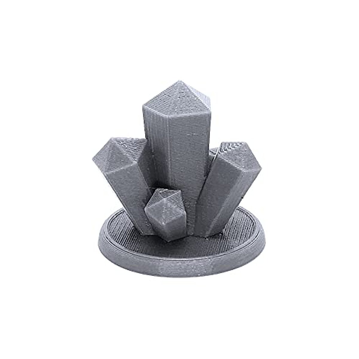 EnderToys Crystal Clusters, Terrain Scenery for Tabletop 28mm Miniatures Wargame, 3D Printed and Paintable