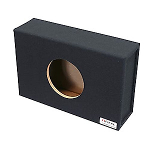 Atrend 8SVME BBox Series 8" Single Shallow Hyper Vented Enclosure, Black