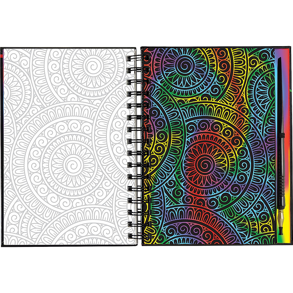 Scratch & Sketch Extreme Mandalas (Trace Along) (Scratch and Sketch Trace-Along)