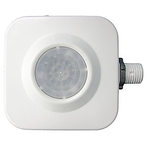 Sensor Switch CMRB 6 High Bay, Passive Infrared Fixture Mount Occupancy Sensor, White, High Bay 360-degree Range