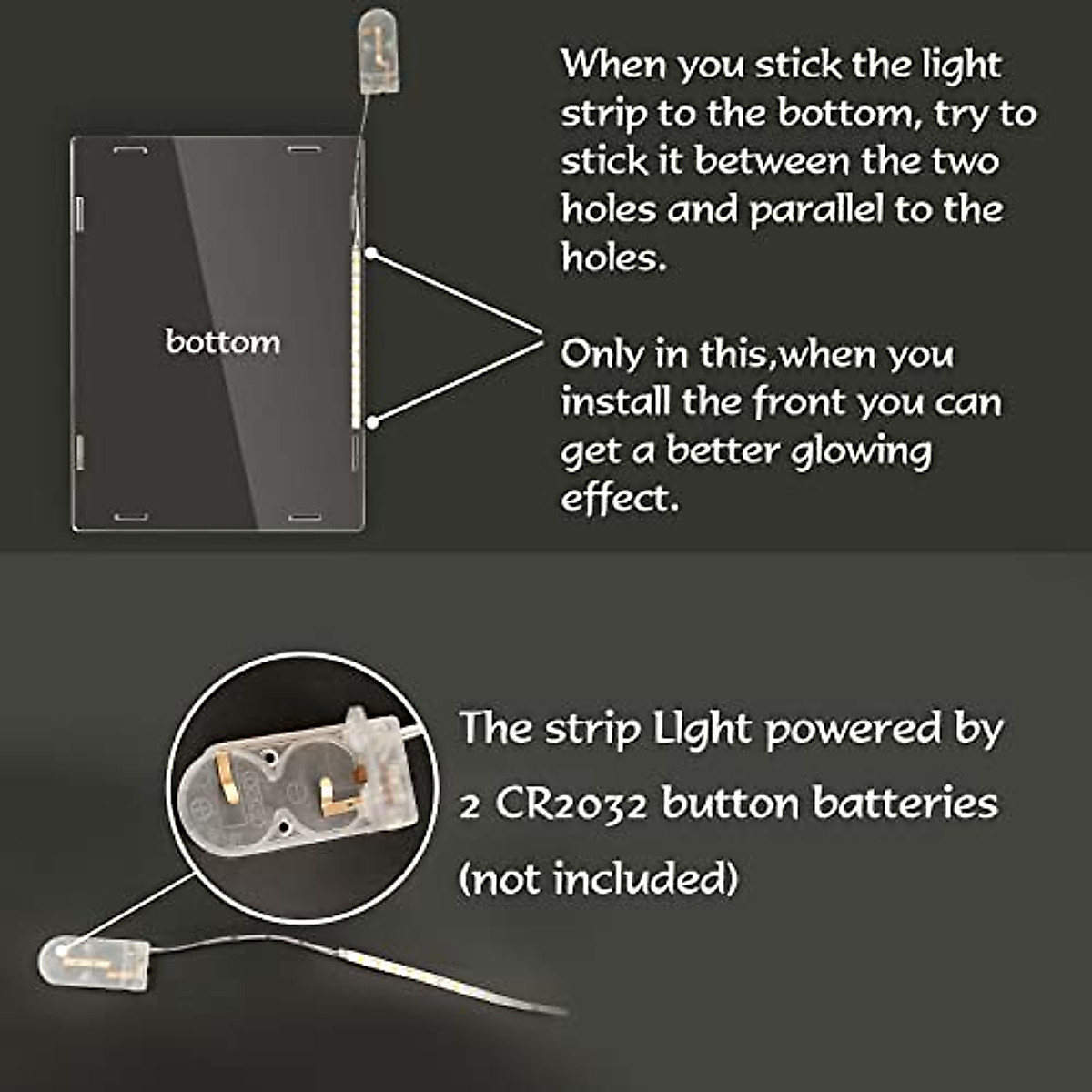 HZGUEOSTB Acrylic Wedding Card Box ,DIY Envelop Money Clear Card Box with Lock Strip Light and Rhinestone Tape,Large Acrylic Wedding Card Boxes for Reception Graduation Birthday Baby Shower (style3)