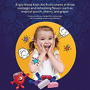 Funtasty Kool-Aid Taffy Candy Assorted Fruit Flavors, 14 Ounces Bag