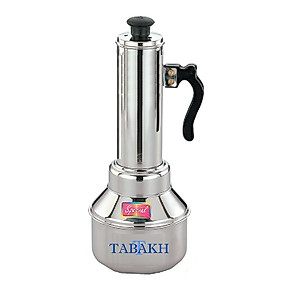 Micro Puttu Kudam Cooker Stainless Steel Steamer, 0.5 Liter